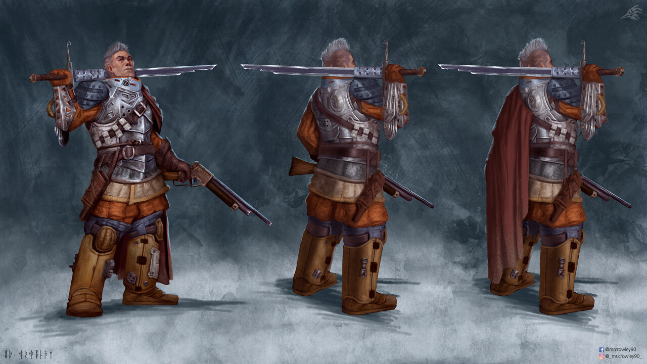 ArtStation - Space Knight - Concept Art1