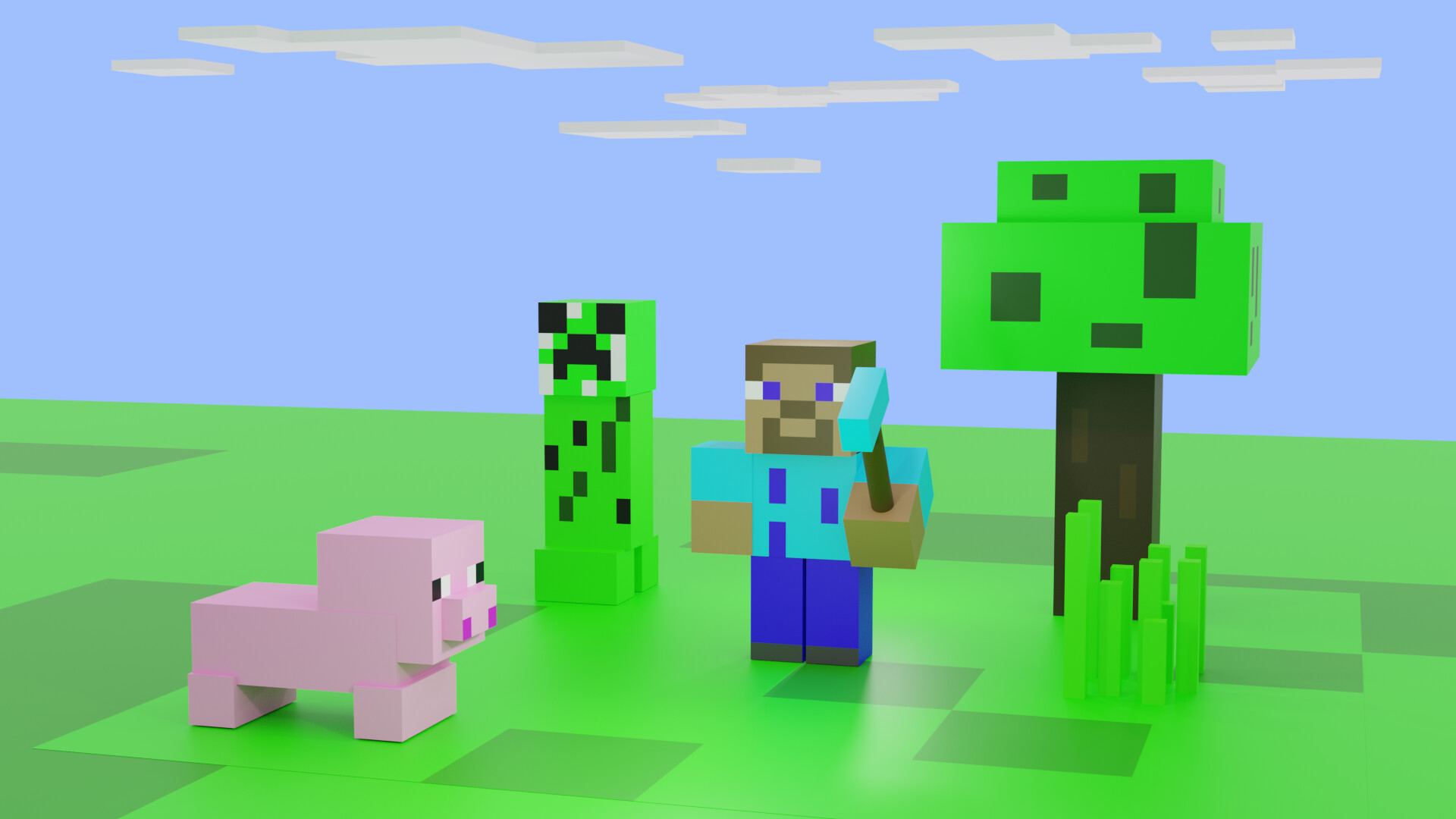 ArtStation - Minecraft Project 1