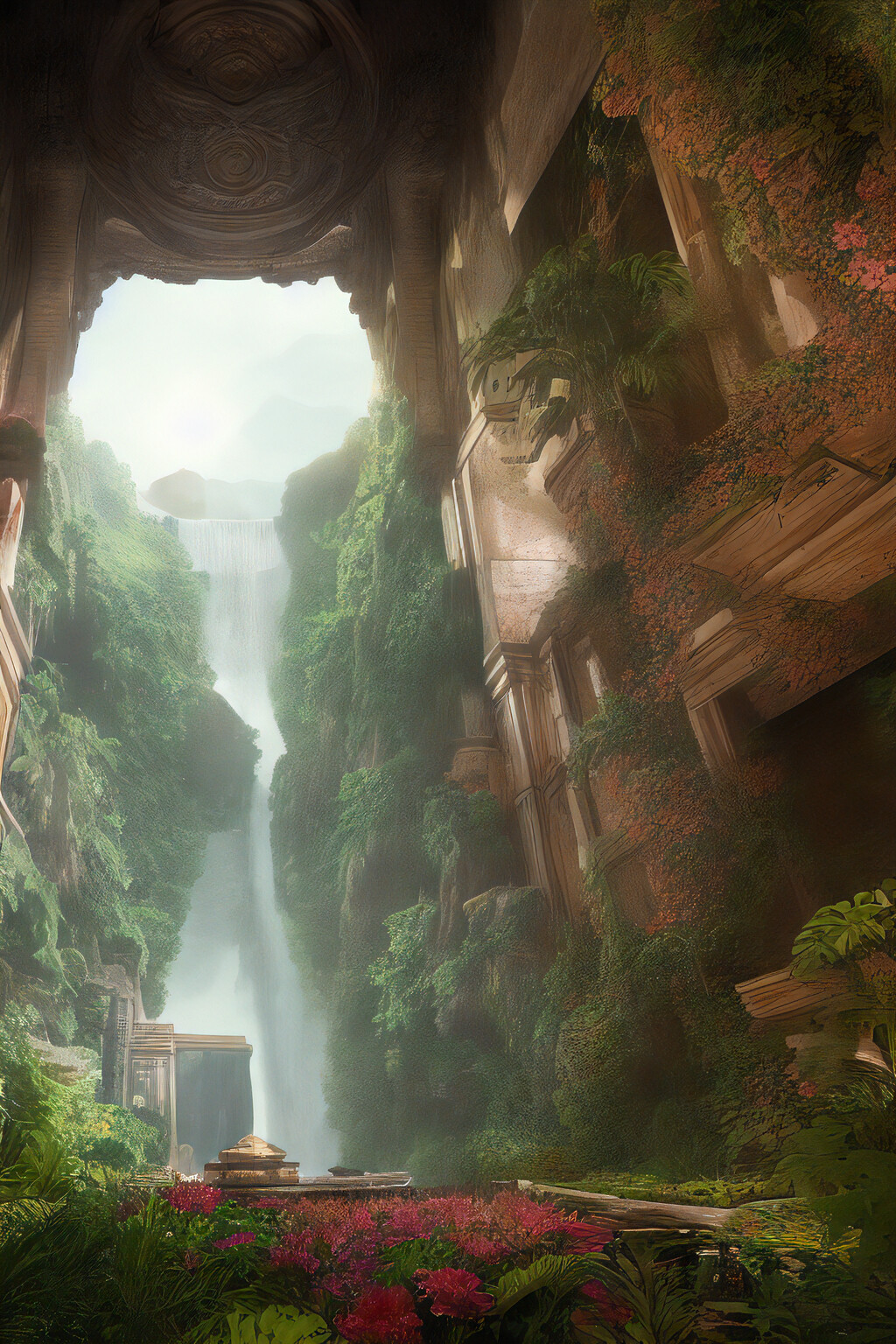 ArtStation - Uncharted Temple : Ai Generated