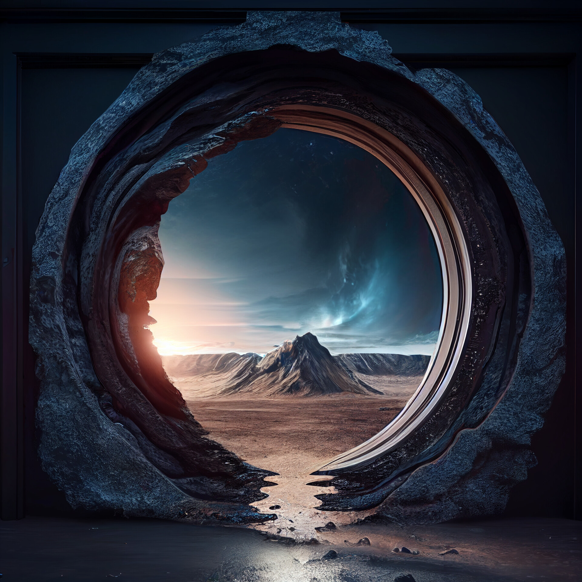 ArtStation - Portals To An Alternate Earth