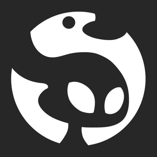 Strange Music Logo Snake And Bat