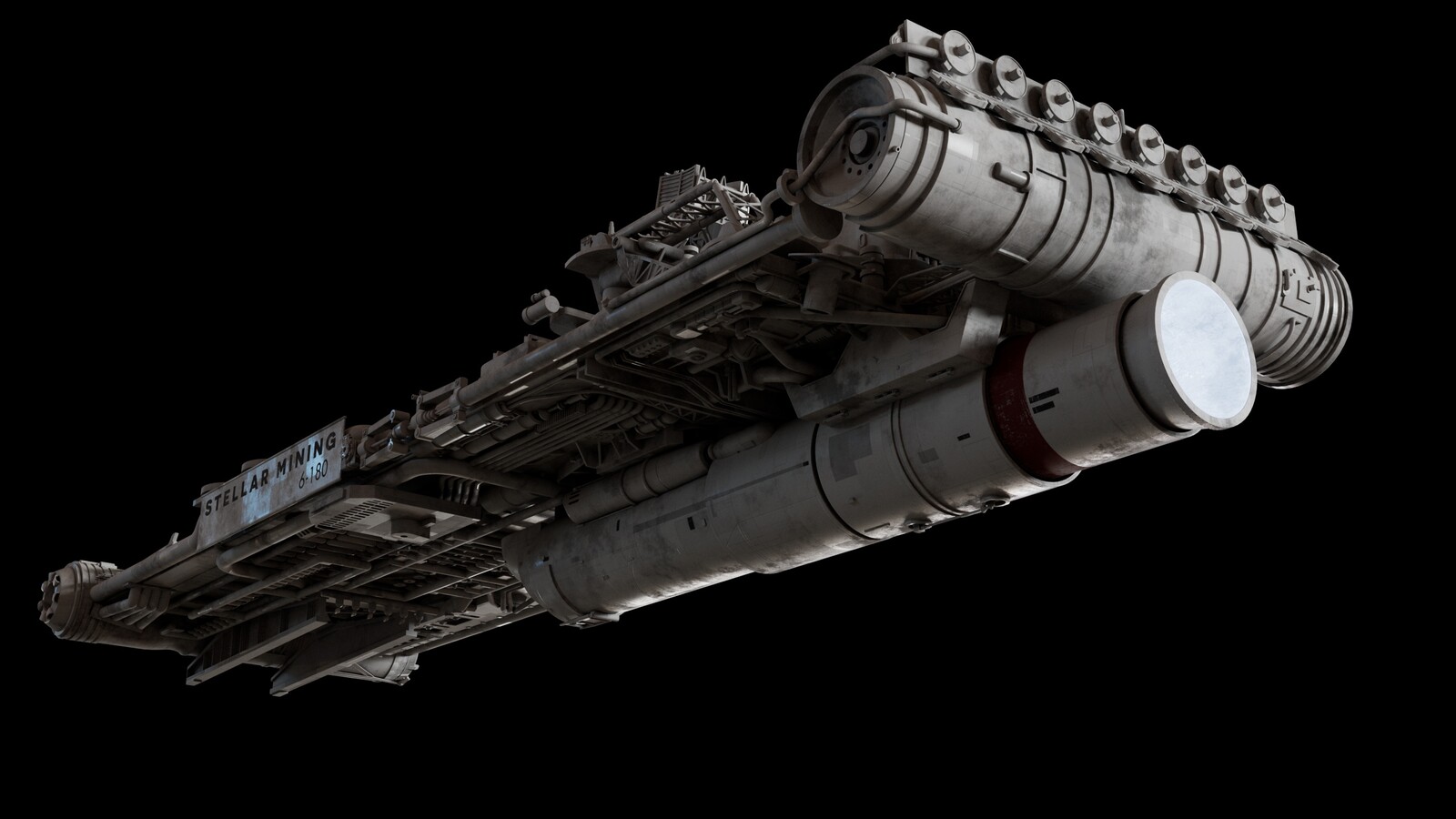 Mike Hanson - BSG Colonial Fleet - Stellar Mining Ship