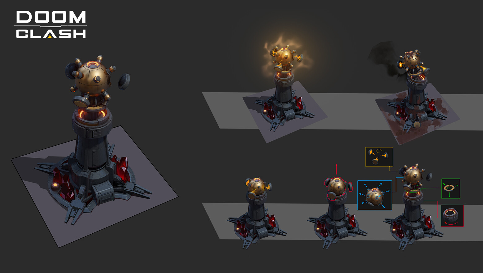 liao robin - DOOM CLASH concept