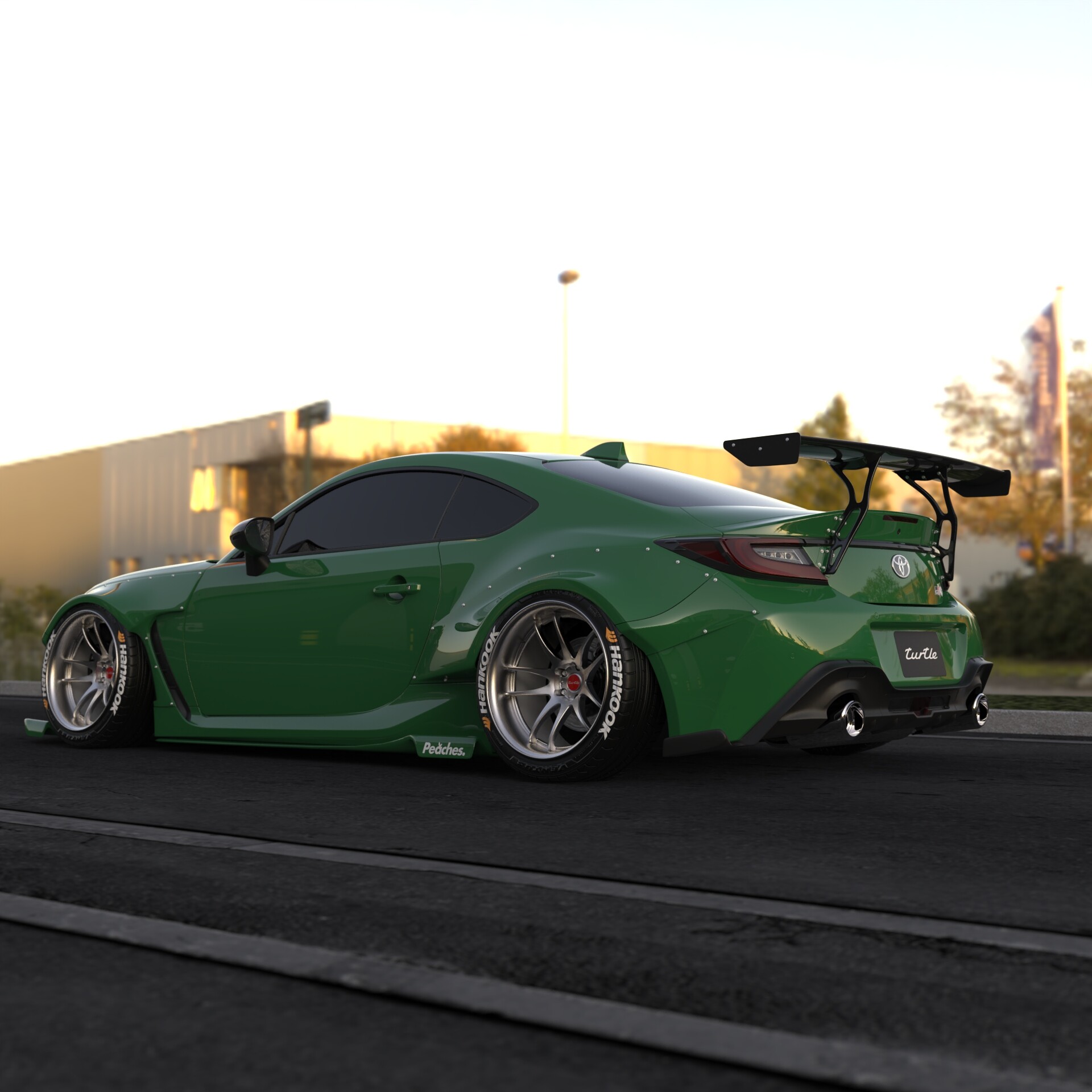 ArtStation - GR86 Widebody Concept