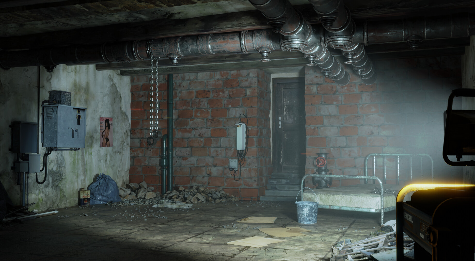 ArtStation - Serial killer's basement