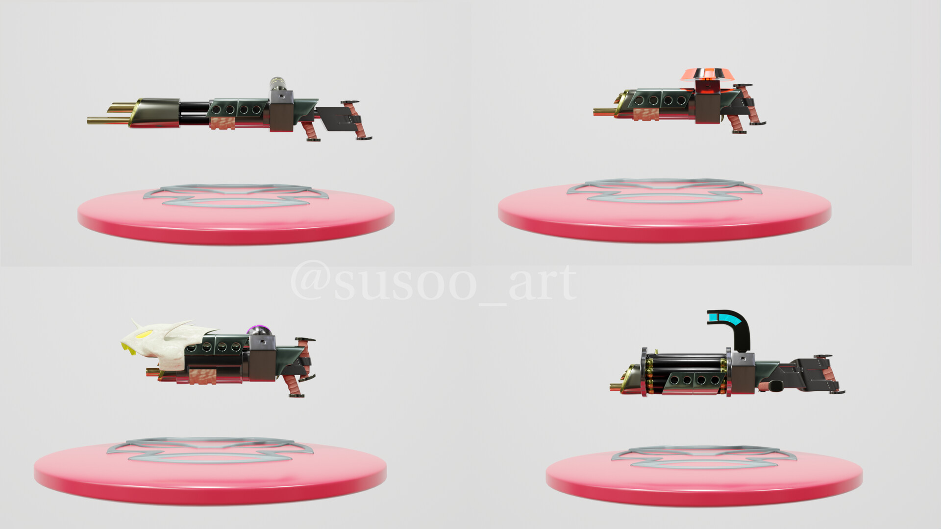 ArtStation - Blaster Weapons (Jak and Daxter series)