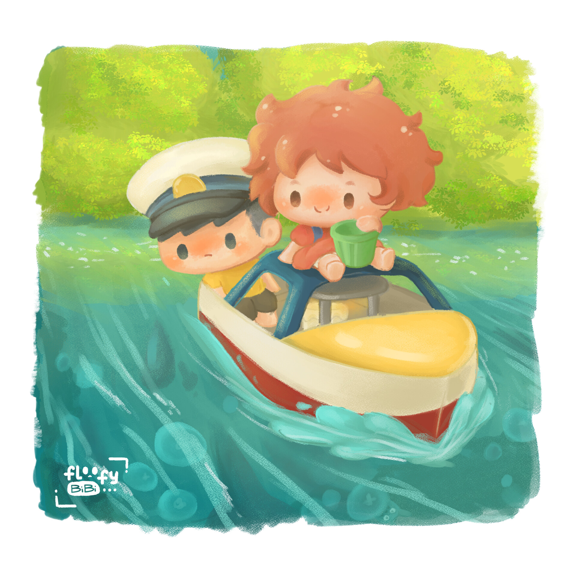 ArtStation - Ponyo Chibi
