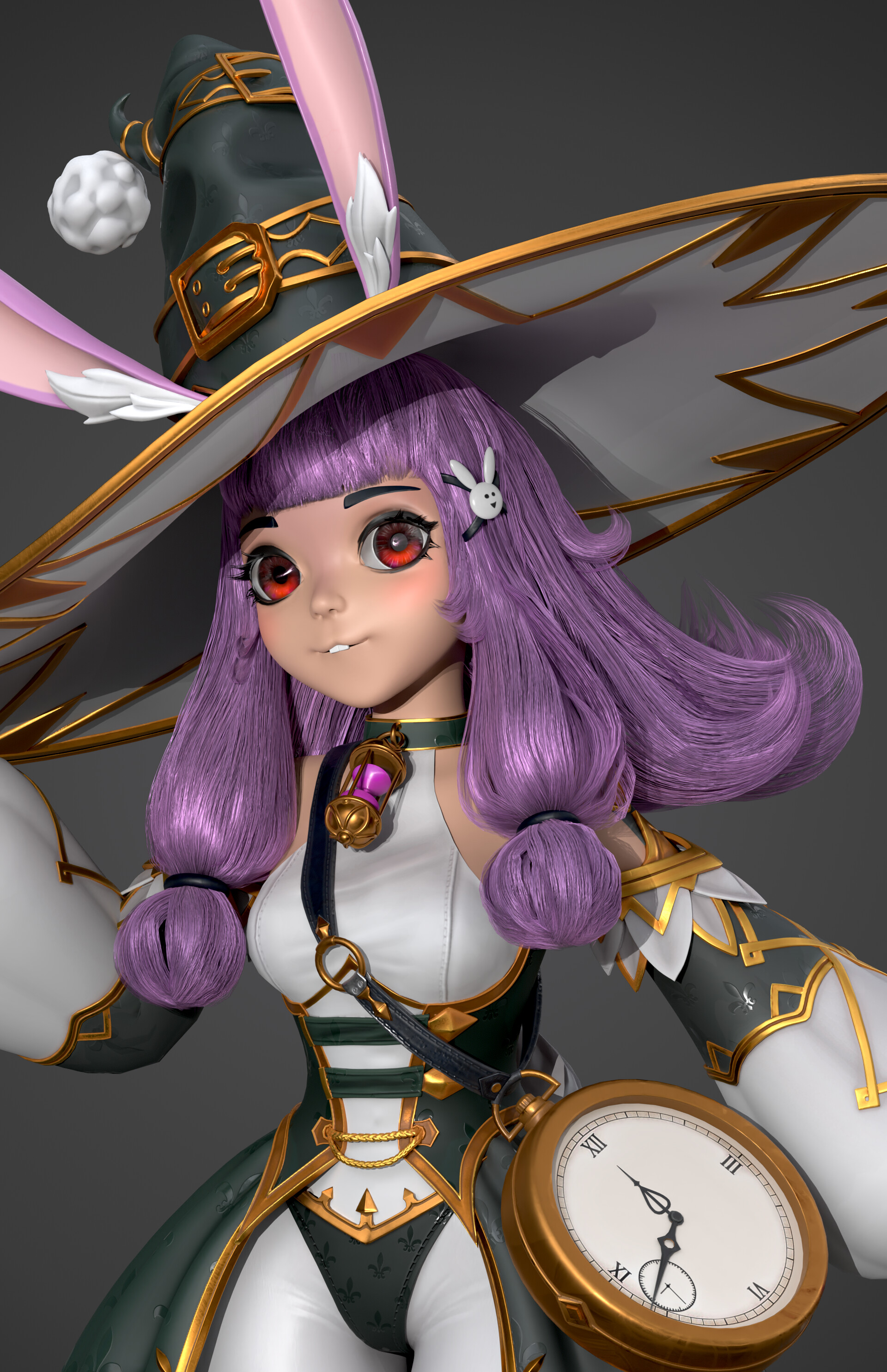 Tatyana Smirnova - Fantasy Wizard Bunny