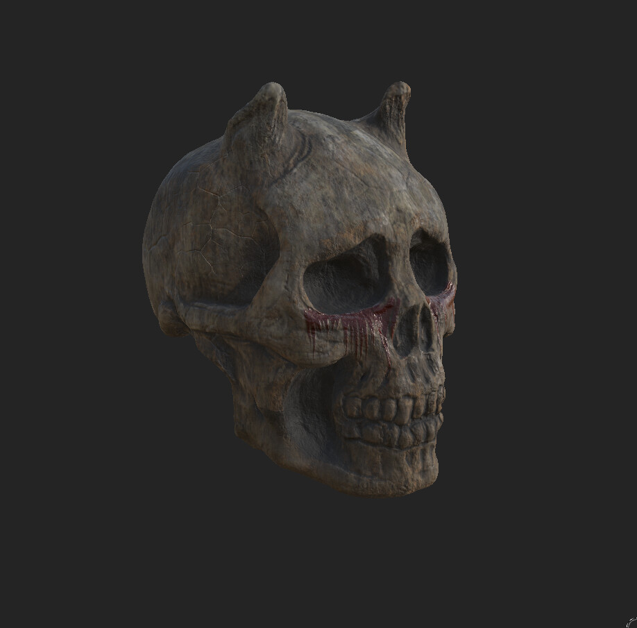 ArtStation - Skull Asset