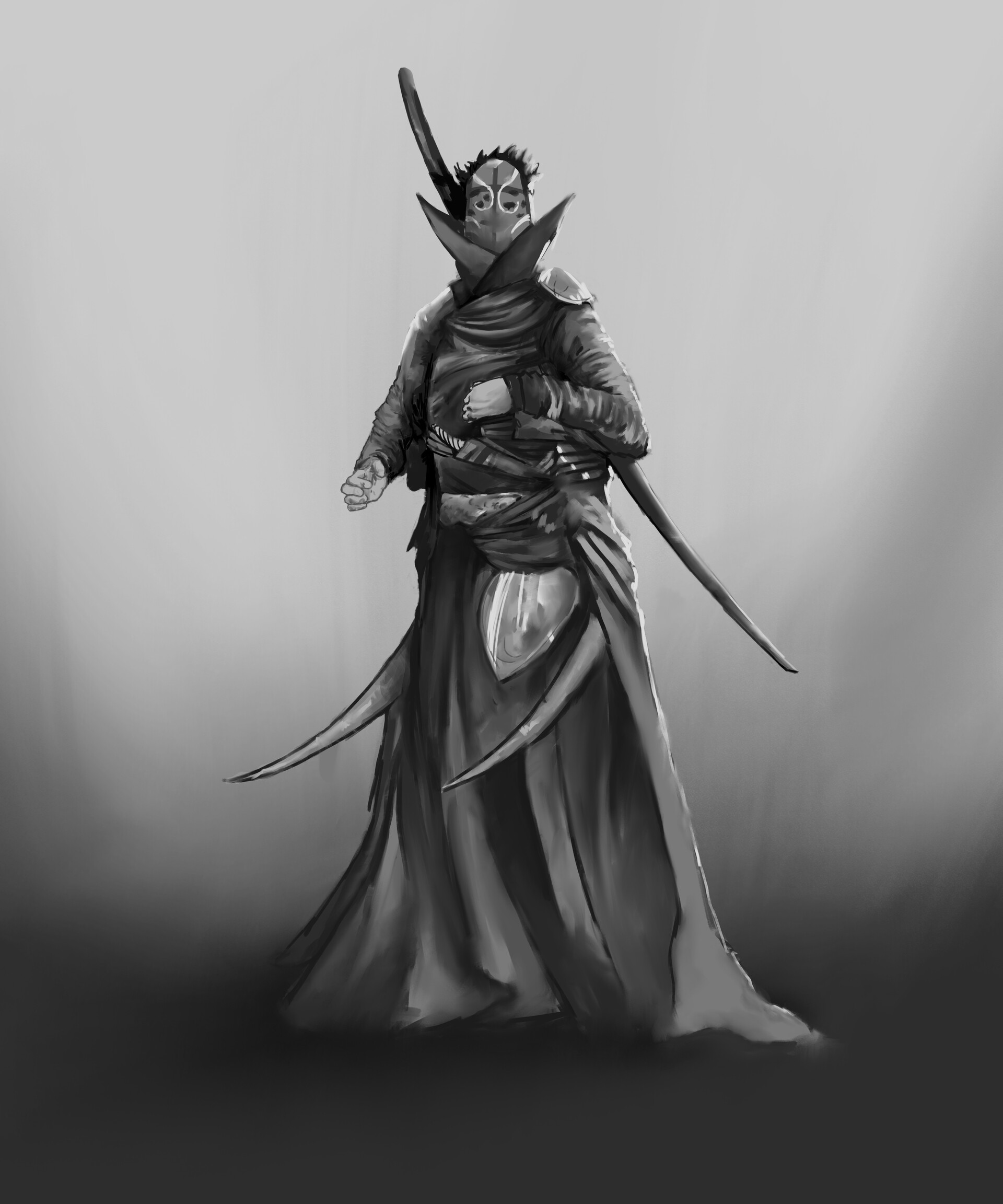 ArtStation - Warrior character practice