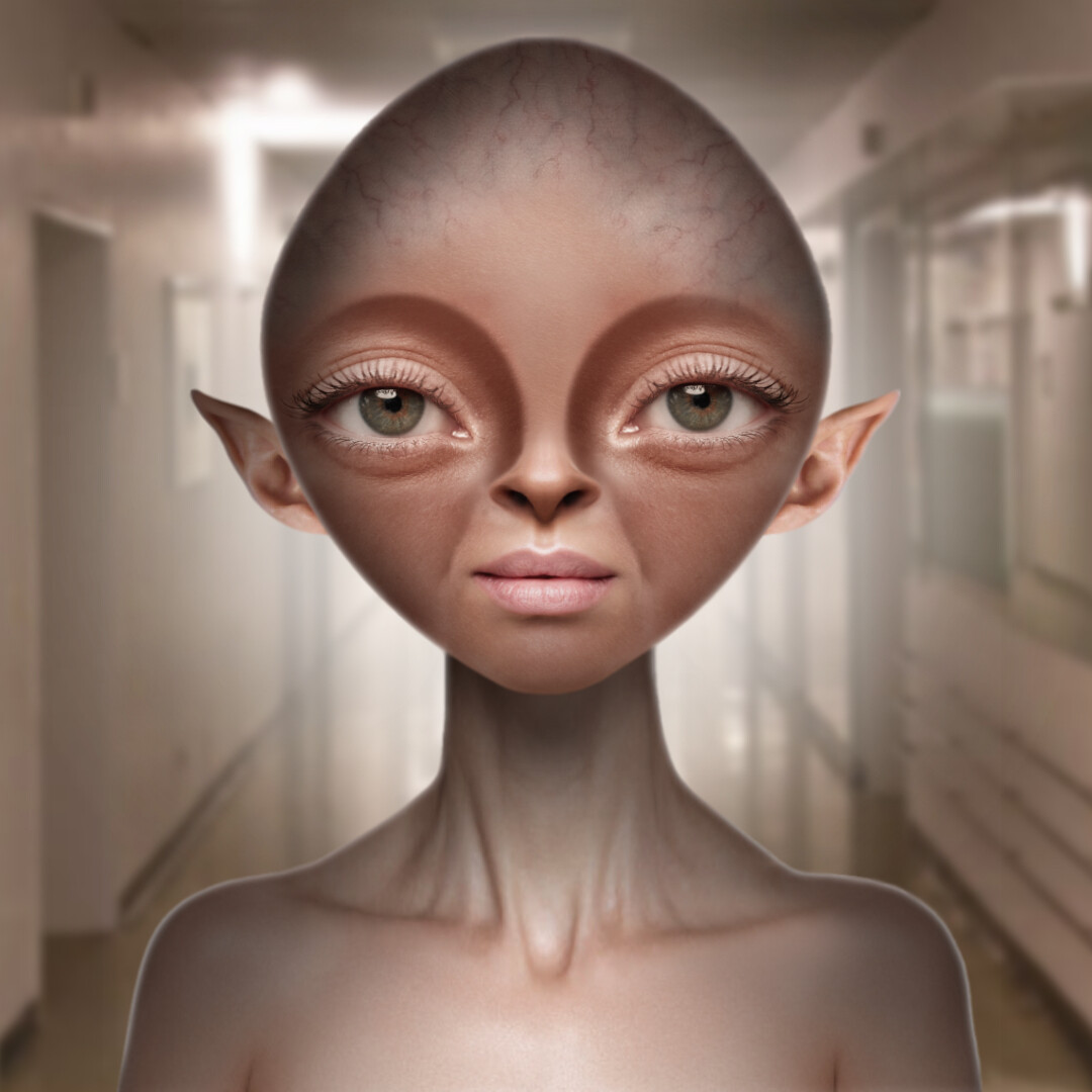 ArtStation - Female alien