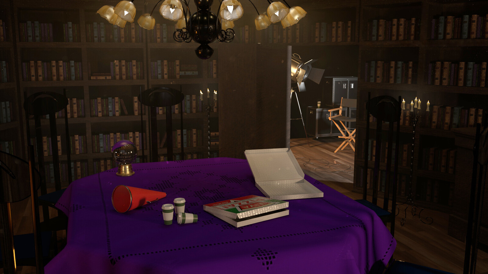 Alexis AGENT - Movie Set Family Addams