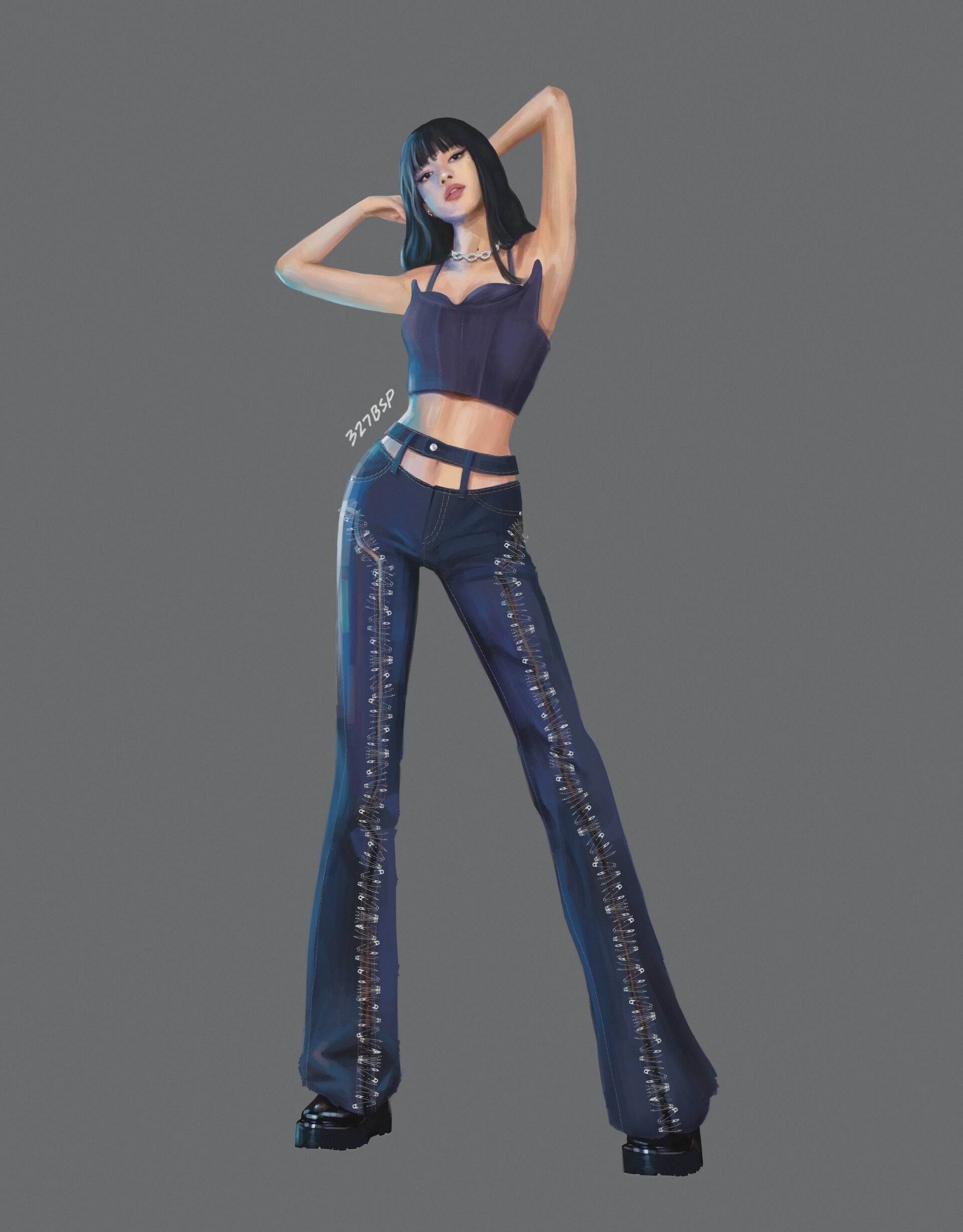 ArtStation - LALISA IN LA