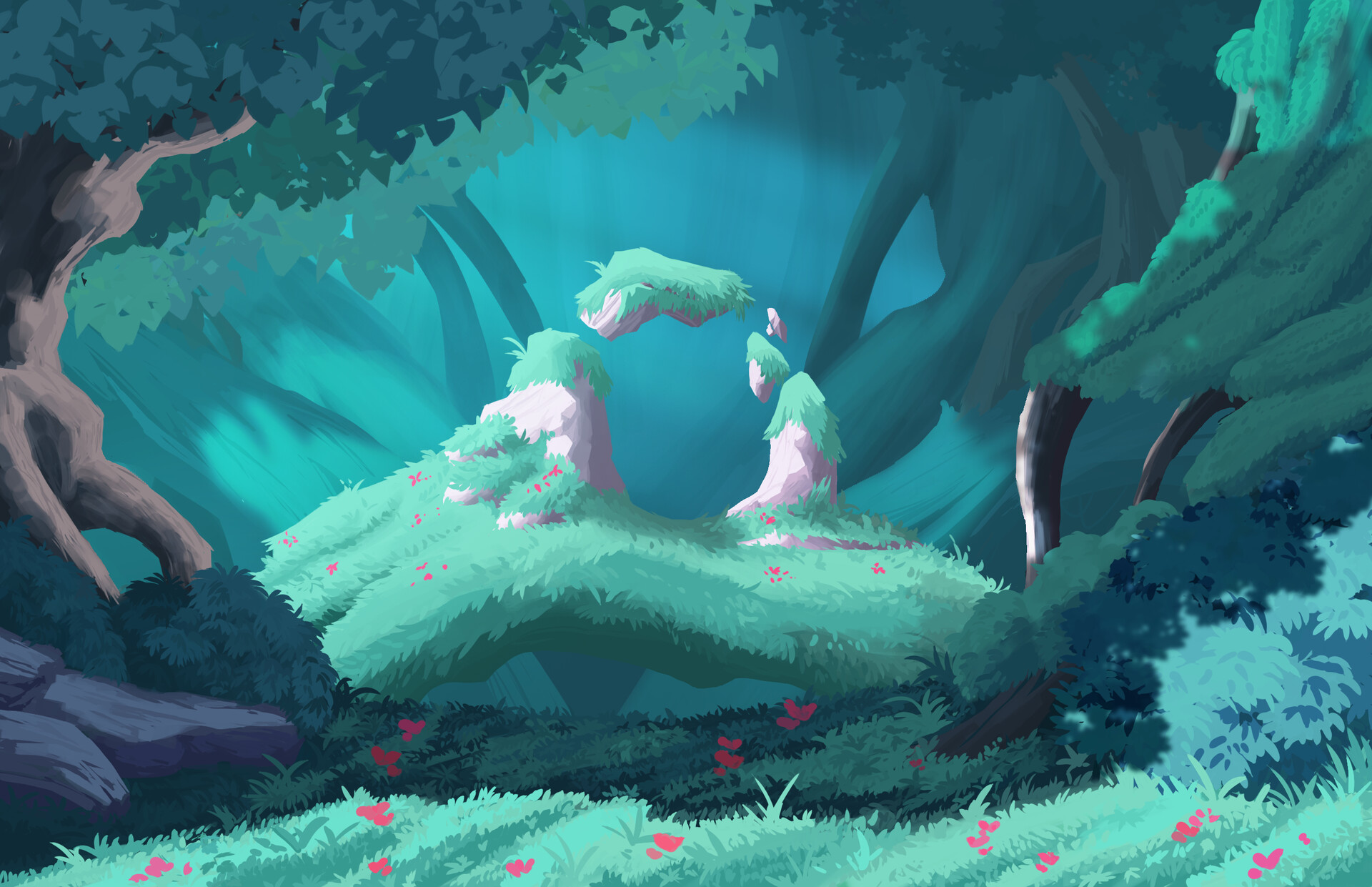ArtStation - Fairy forest