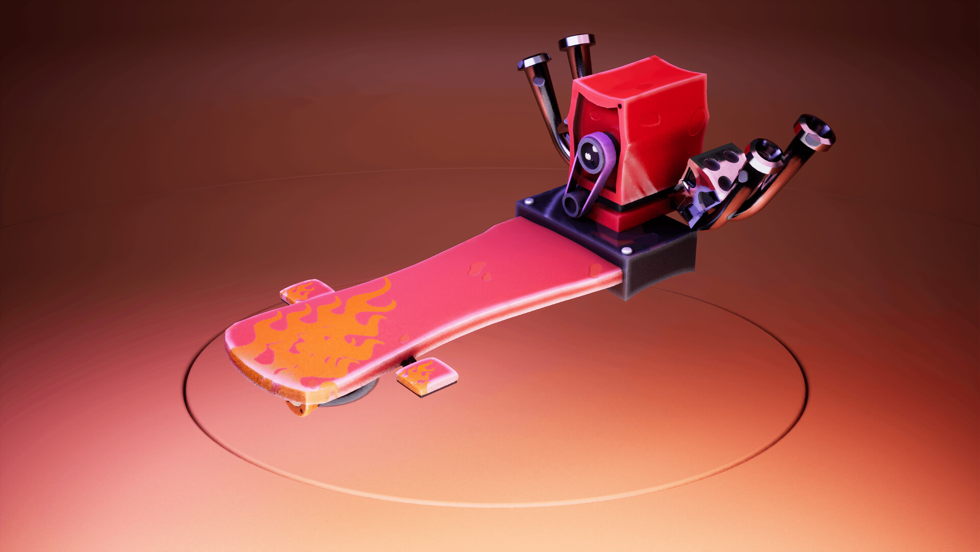 ArtStation - Crash Bandicoot jet board