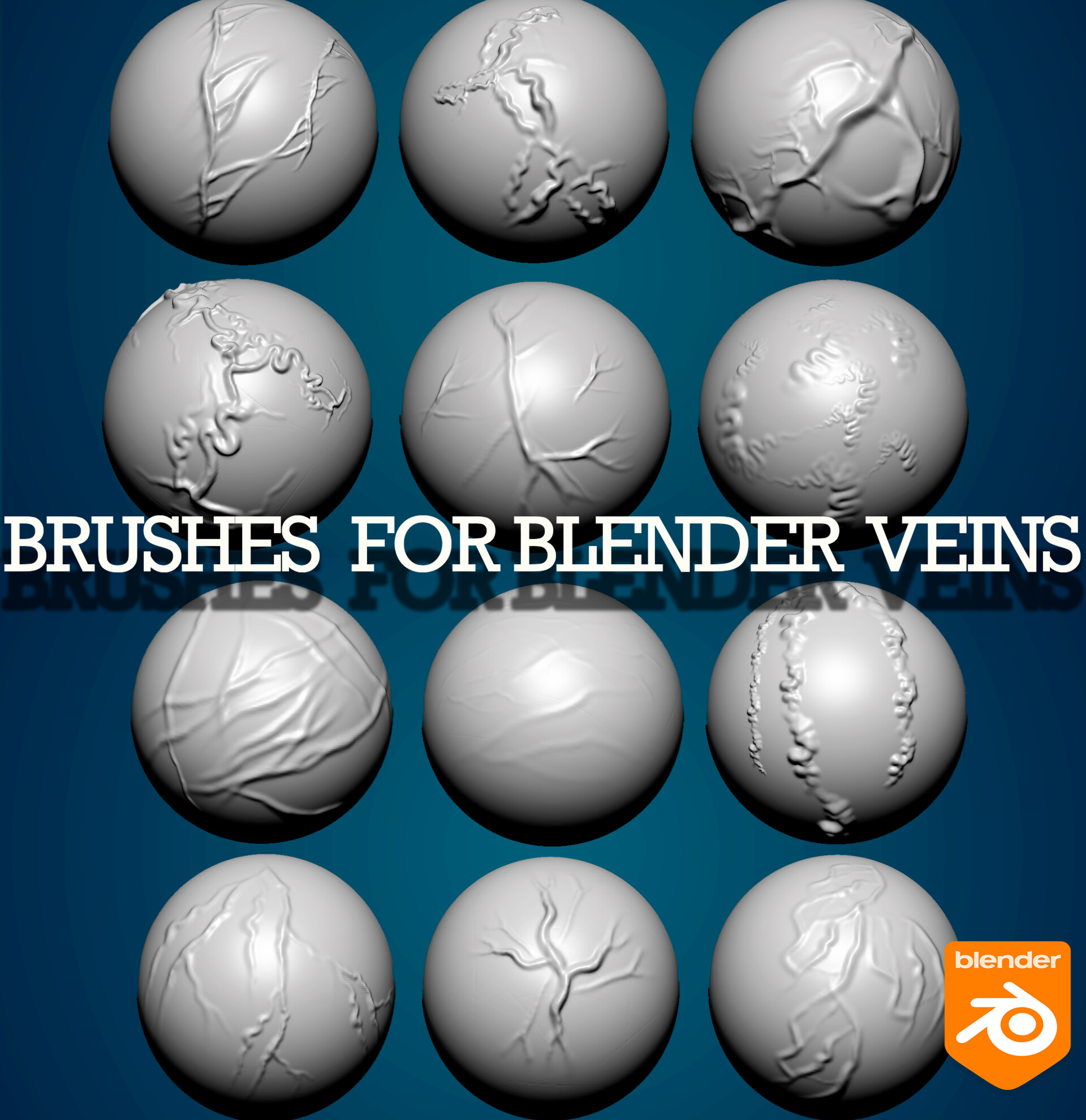 ArtStation - A package of brushes for Blender