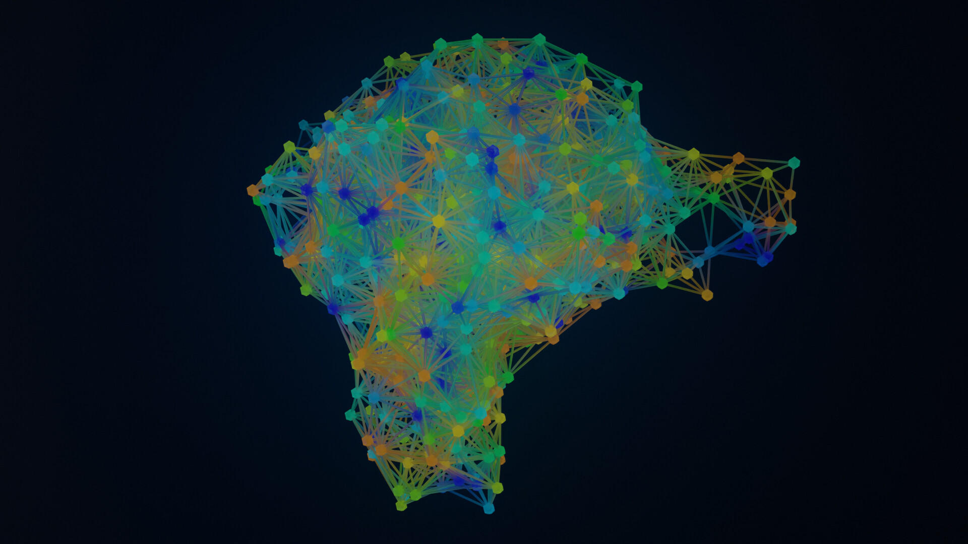 ArtStation - geometry node Connect The Dots