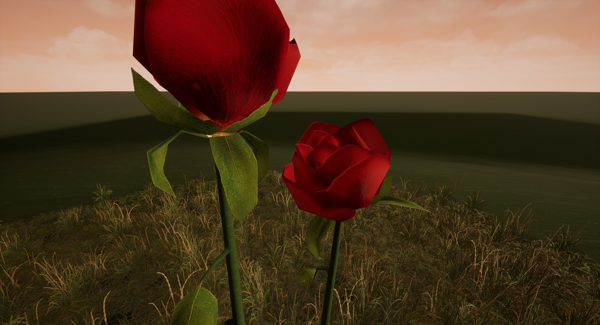 ArtStation - Speedtree Rose