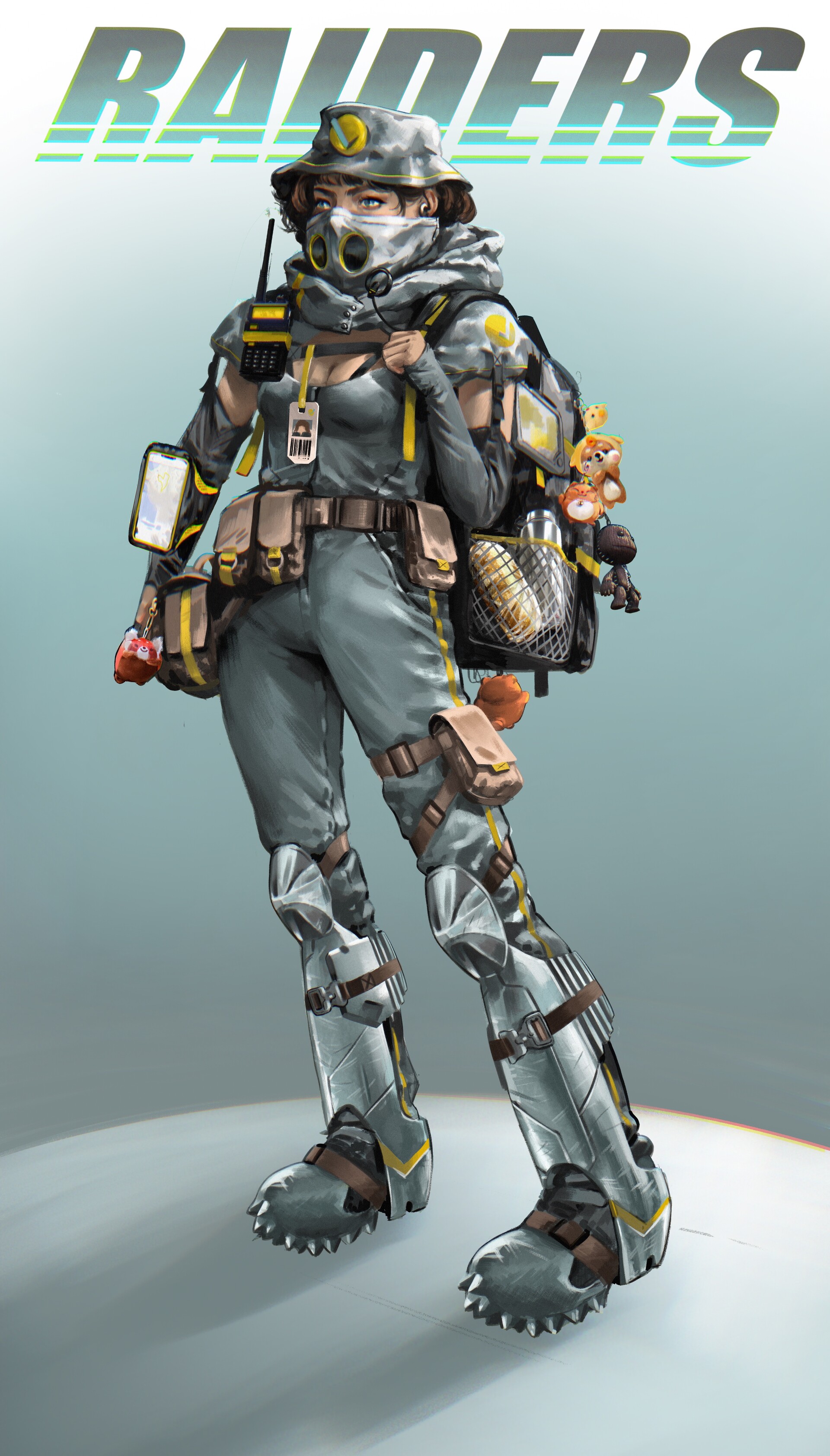 ArtStation - Raider girl