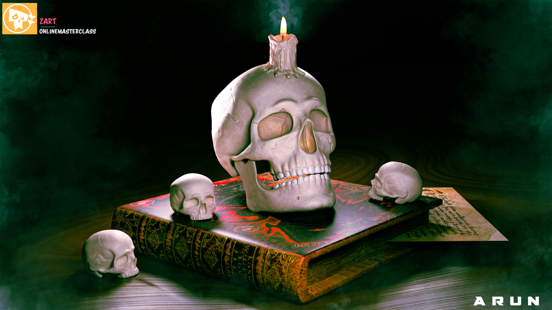 ArtStation - "Skull Render"