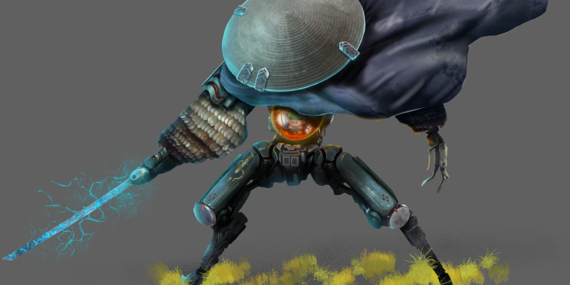 ArtStation - Pj MM - Ronin mecha