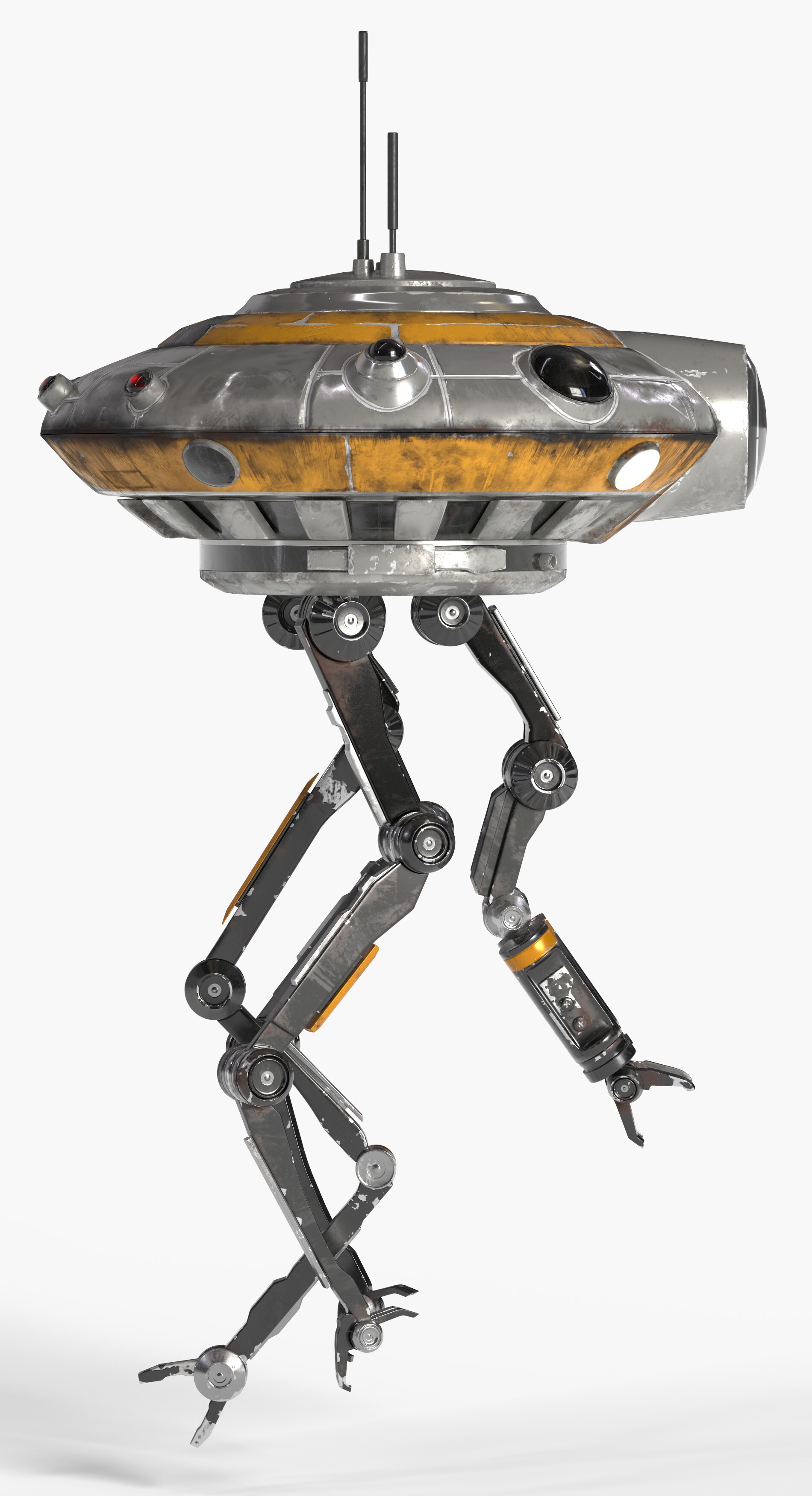 George Kee - ID10 Seeker Droid (Texturing)