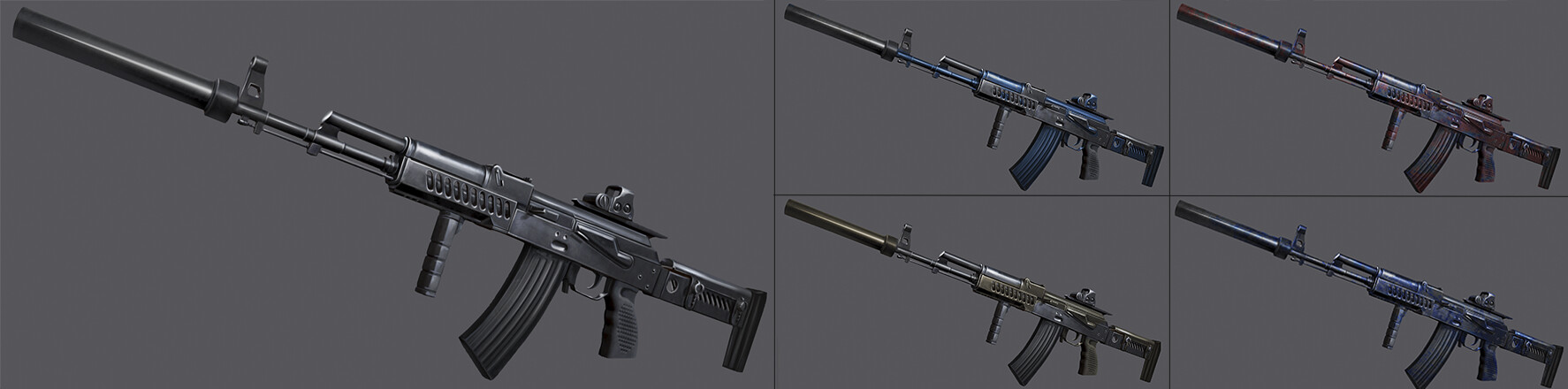 ArtStation - Machine gun icon