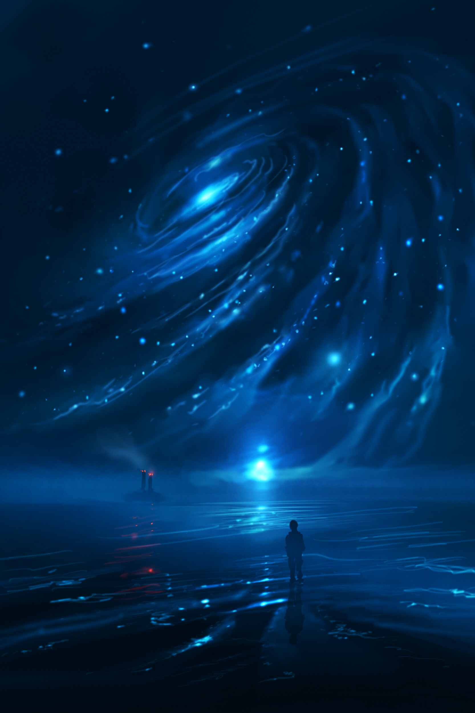 Blue Soul by Ahmad Alromeadheen : r/ImaginaryStarscapes