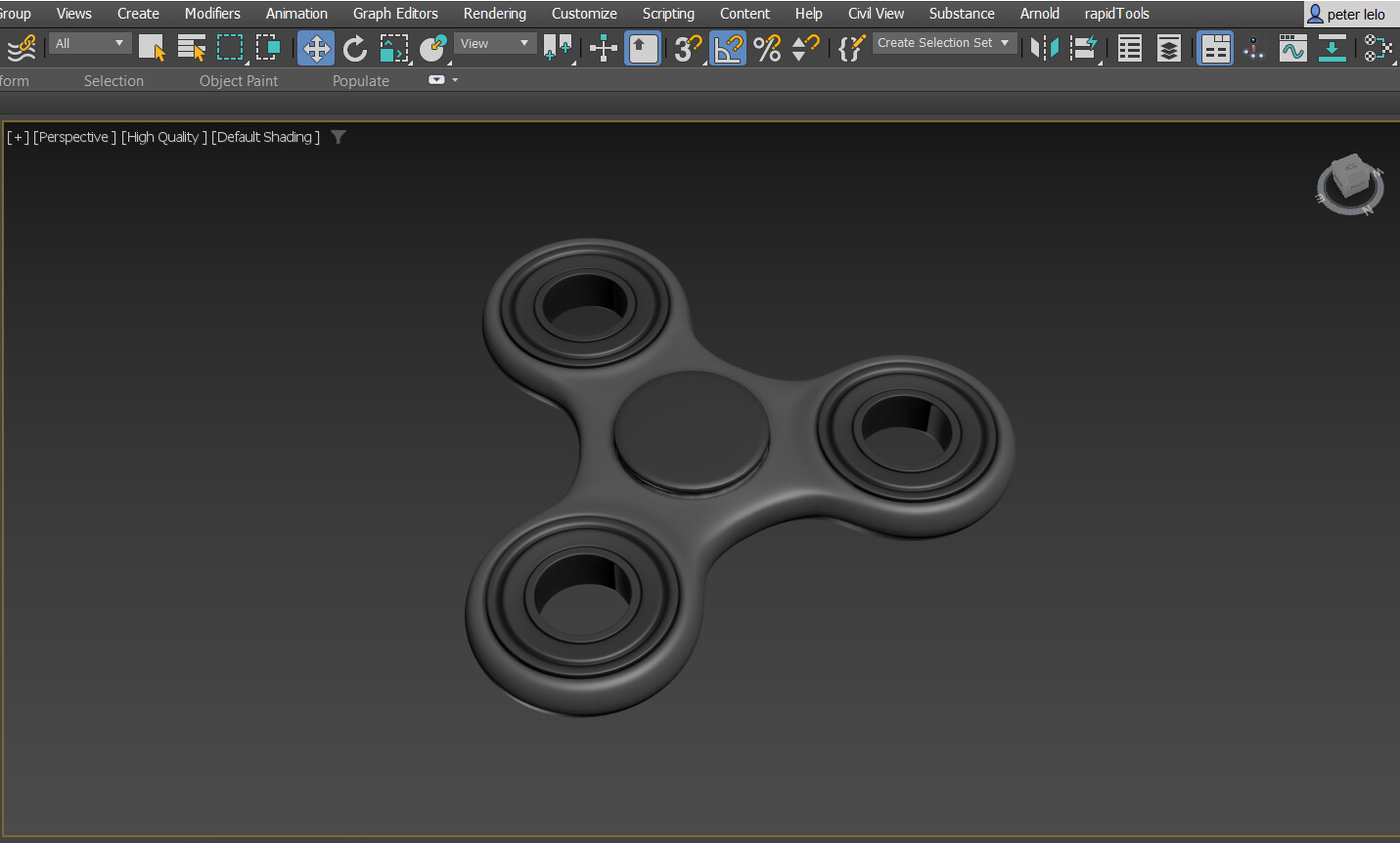 ArtStation - fidget spinner