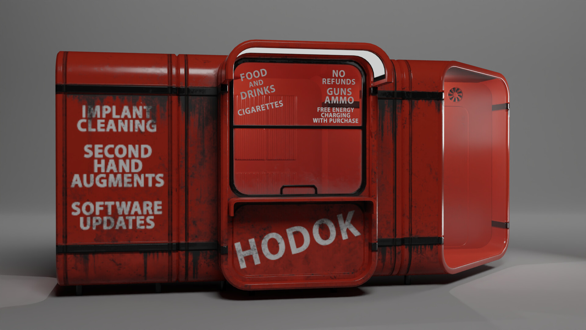 ArtStation - K67 kiosk