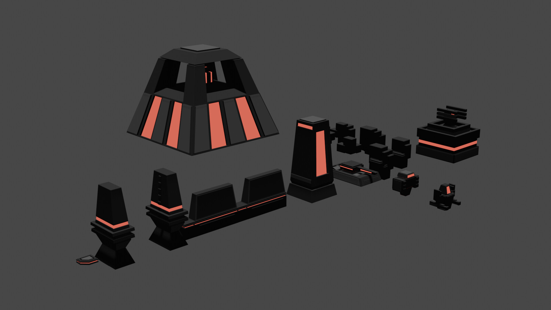 ArtStation - 3D Game Art Enemy Race