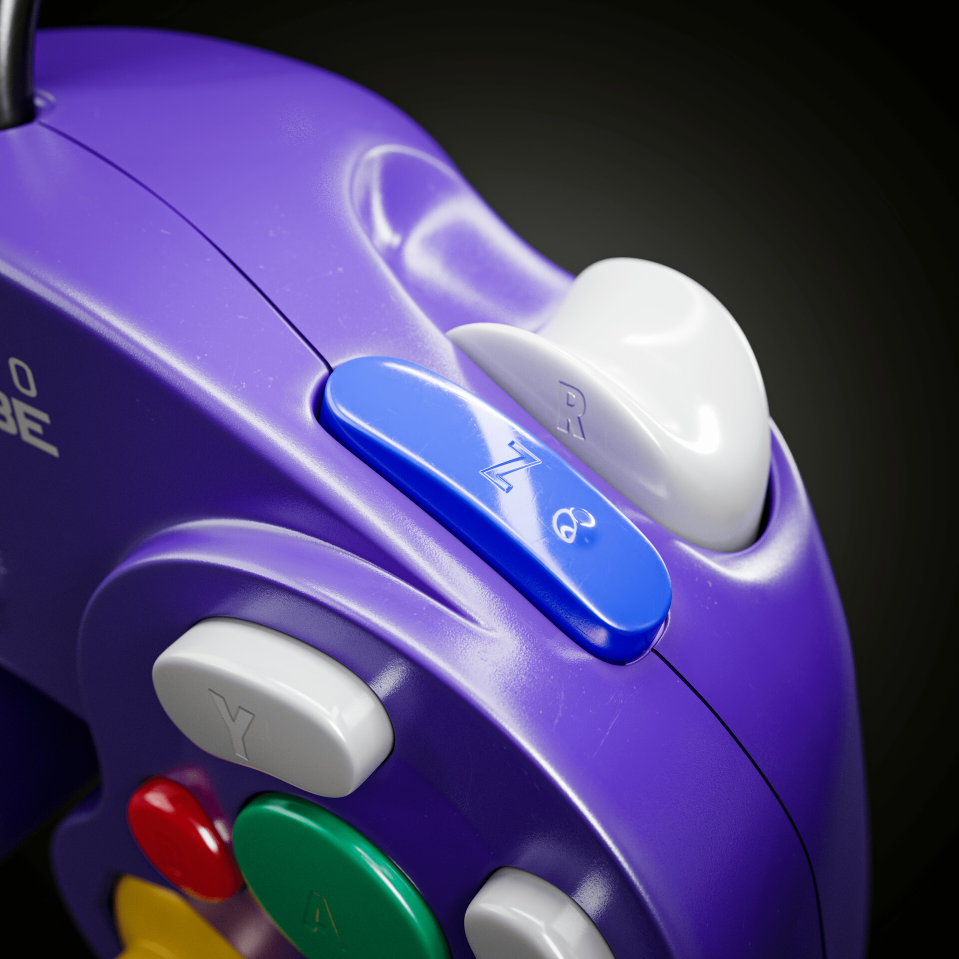 Rodrigo Uky-7 García Maldonado - NINTENDO GAMECUBE CONTROLLER