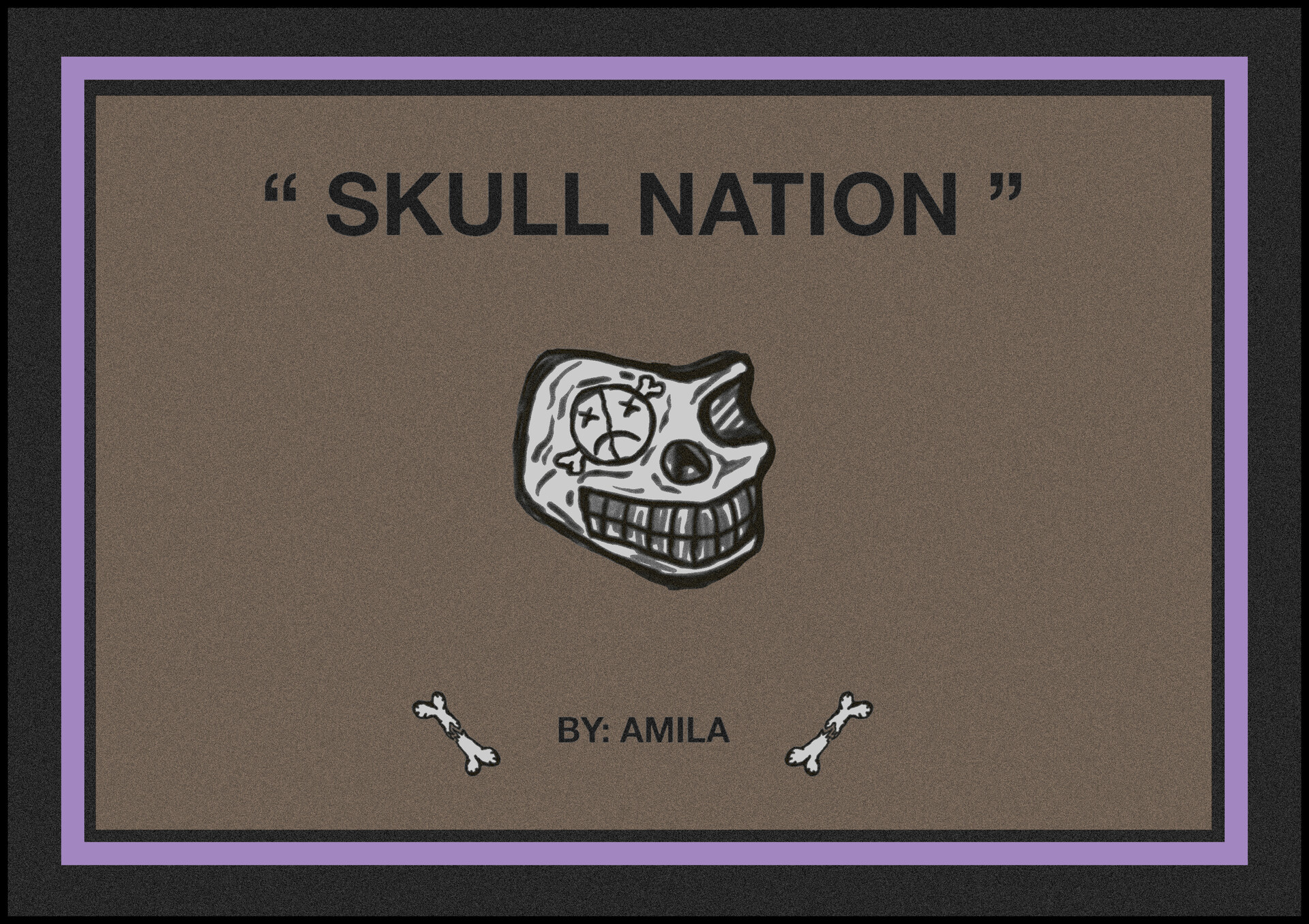 ArtStation - SKULL NATION - creative project