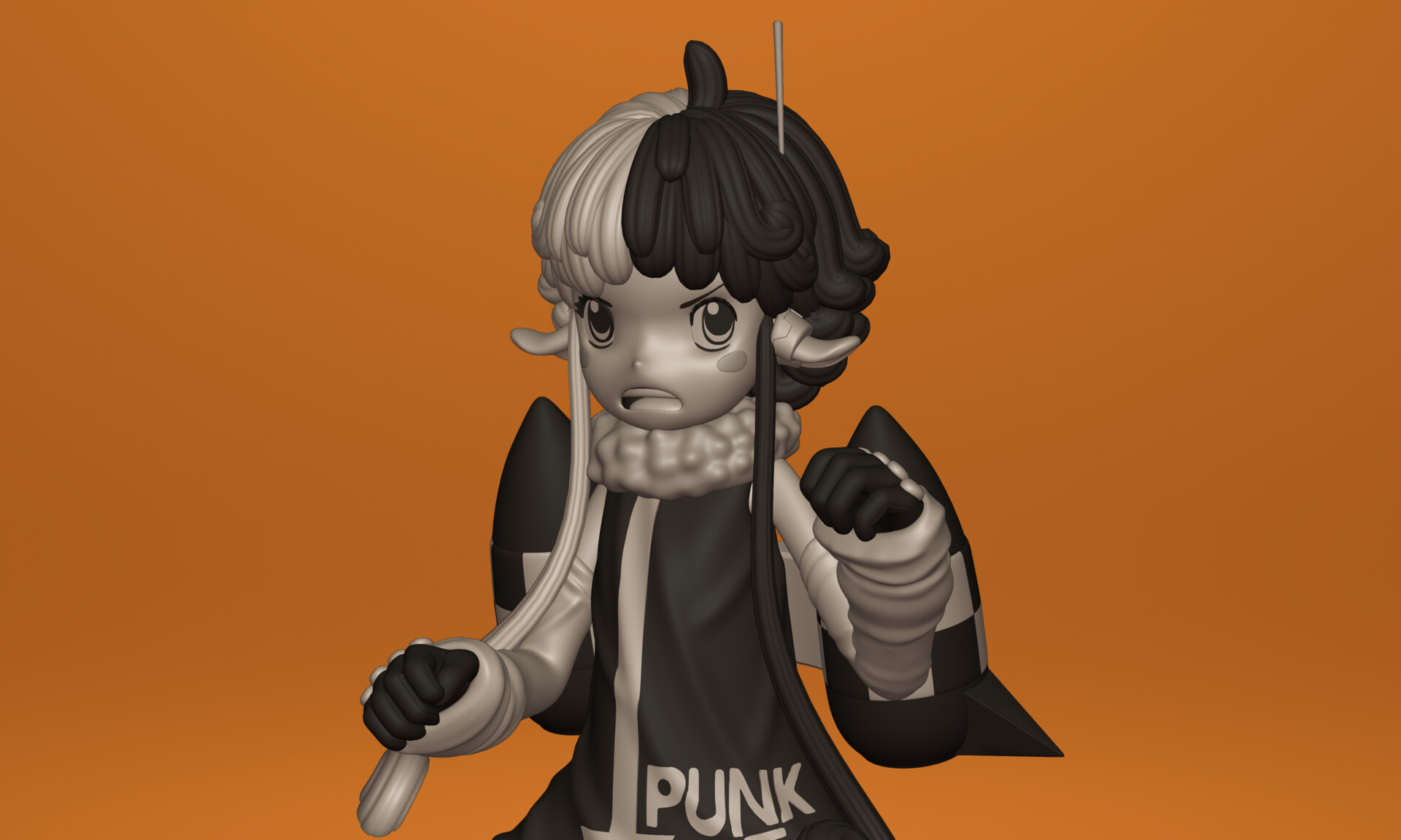 Gabriel Parra - ONE PIECE VEGAPUNK ATLAS FIGURE SCULPT