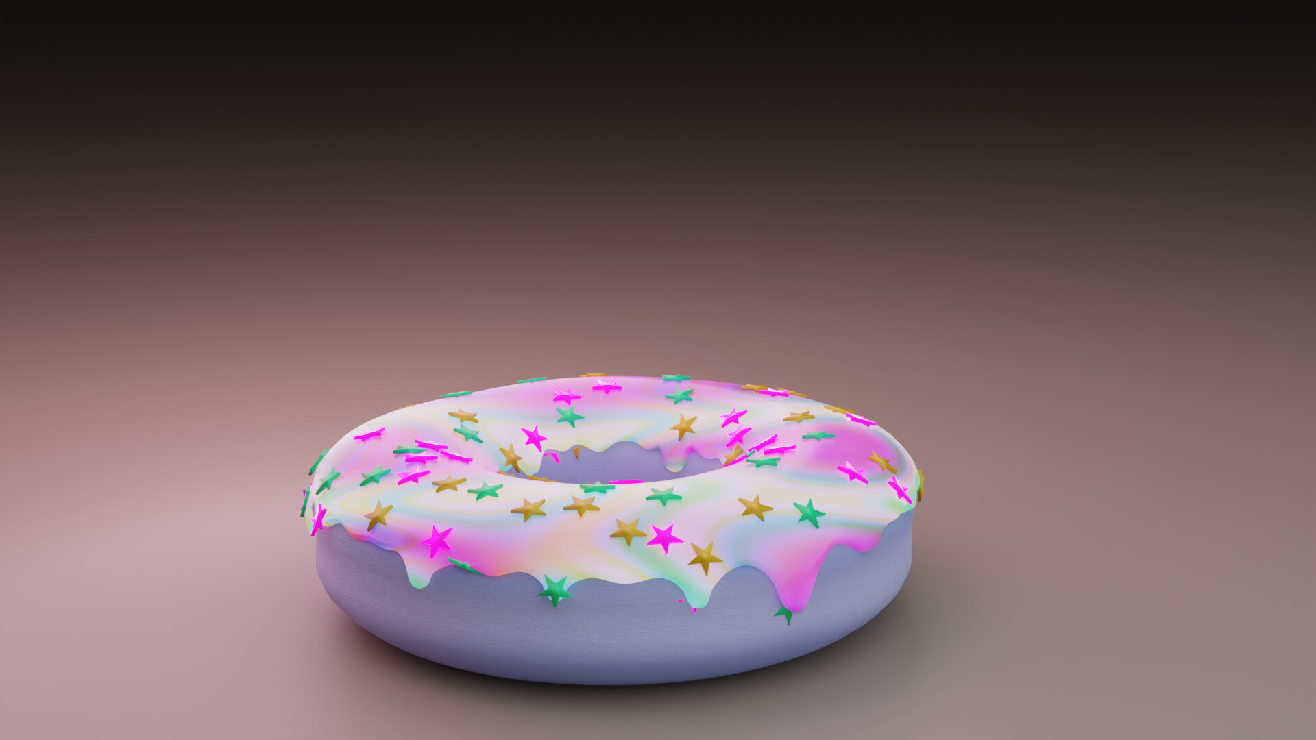 ArtStation - Magic donut with stars