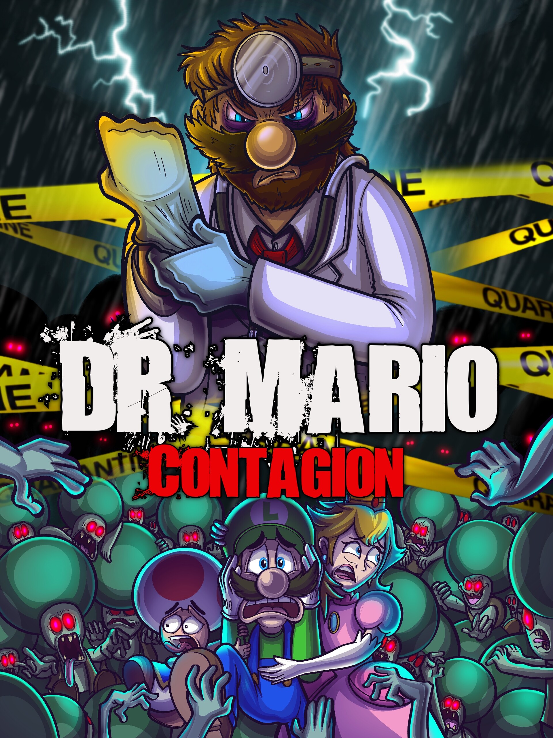ArtStation - Dr. Mario Contagion