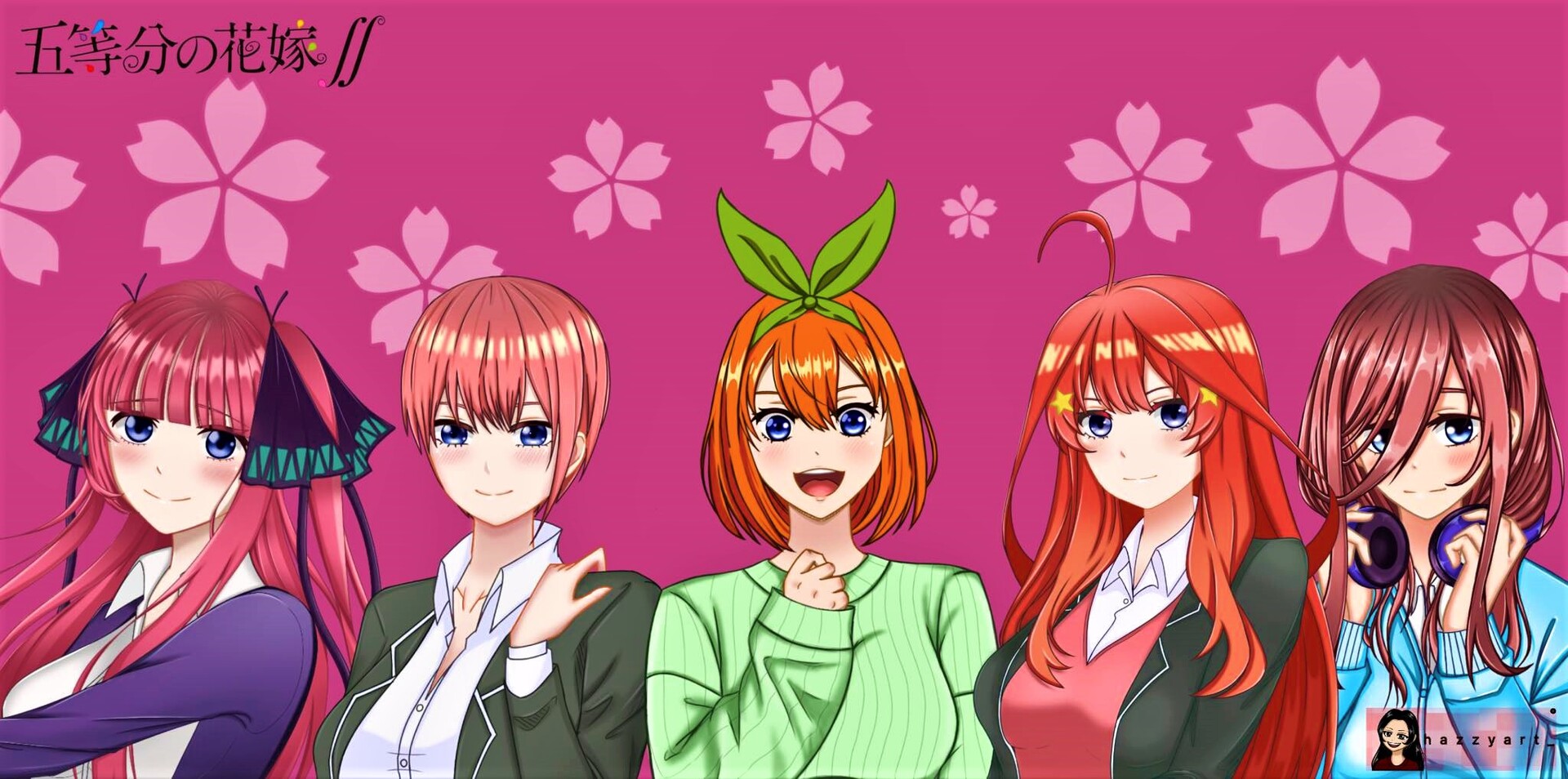 ArtStation - Quintessential Quintuplets Fanart