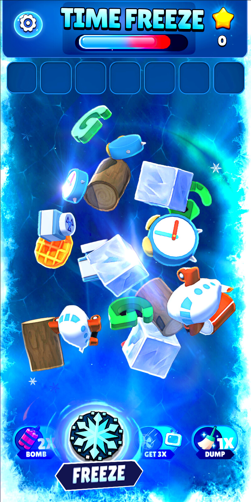 ArtStation - Match3d-FrostEffect-MobileGame