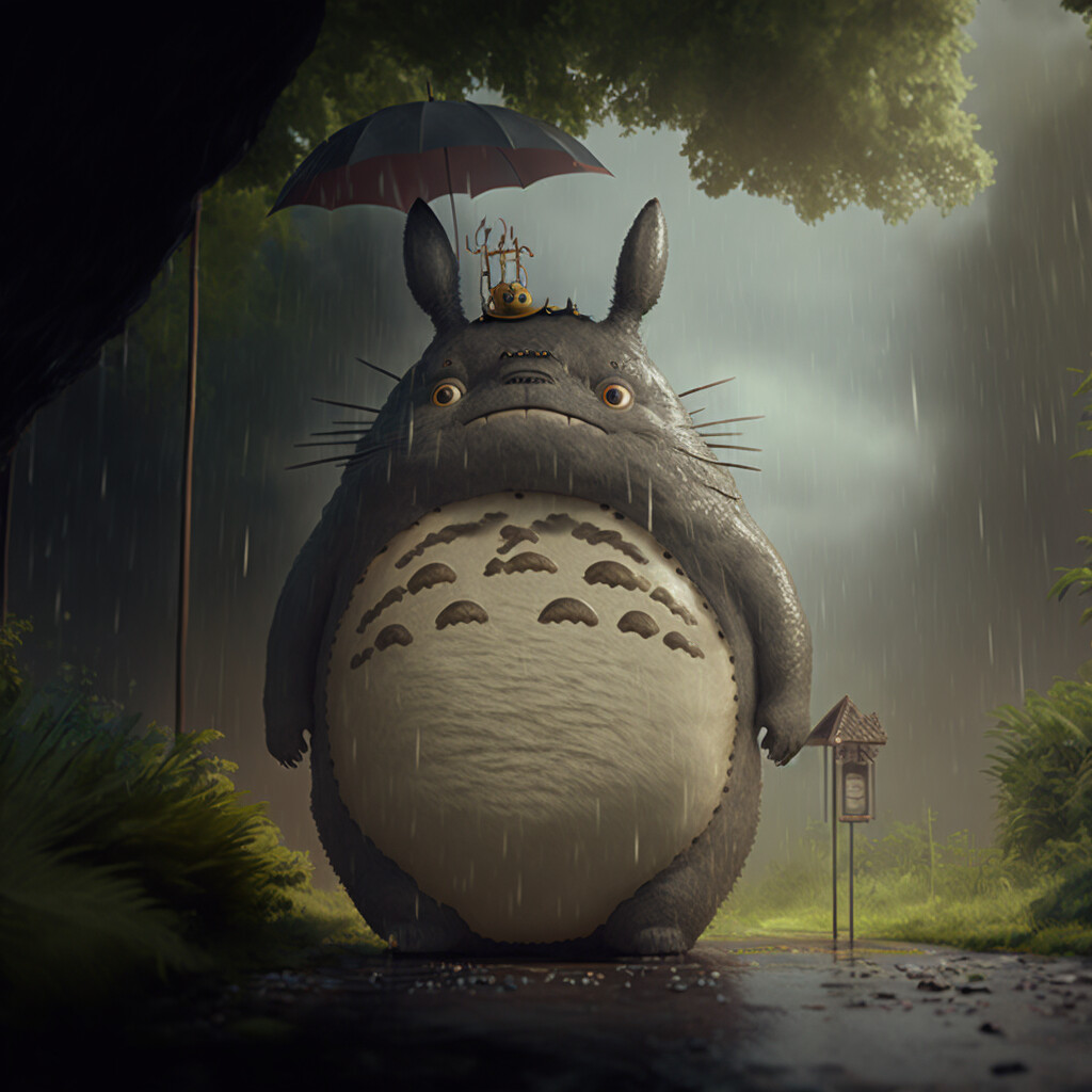 ArtStation - Totoro