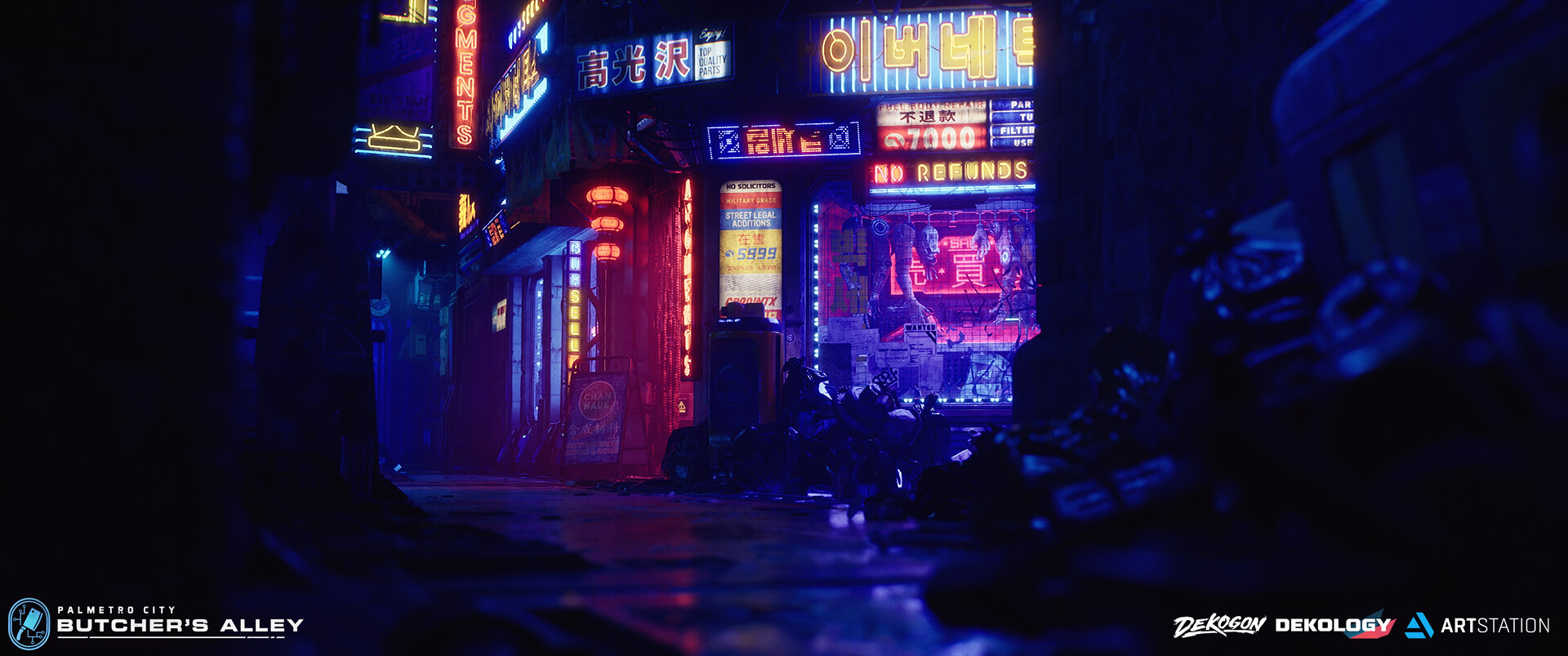 Geoffroy Calis - Butcher's Alley : Night / Lighting