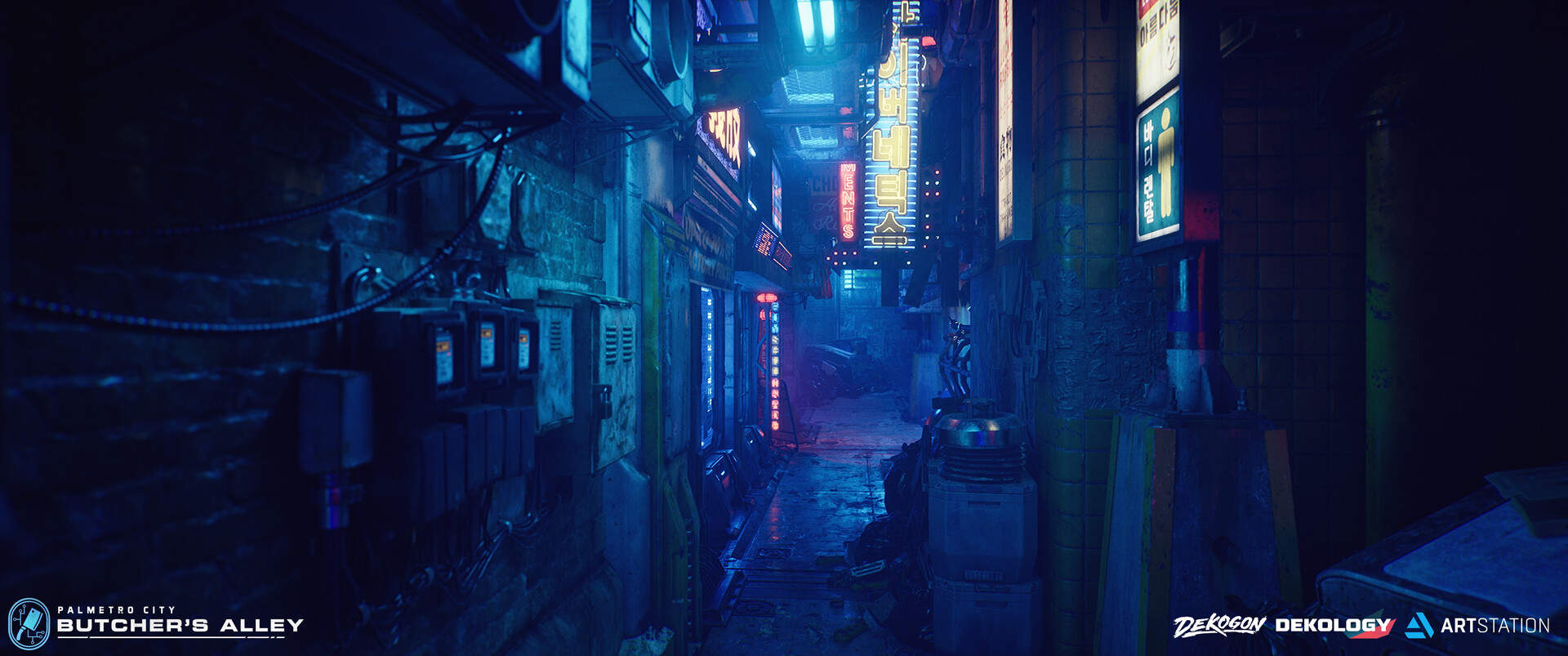 Geoffroy Calis - Butcher's Alley : Night / Lighting