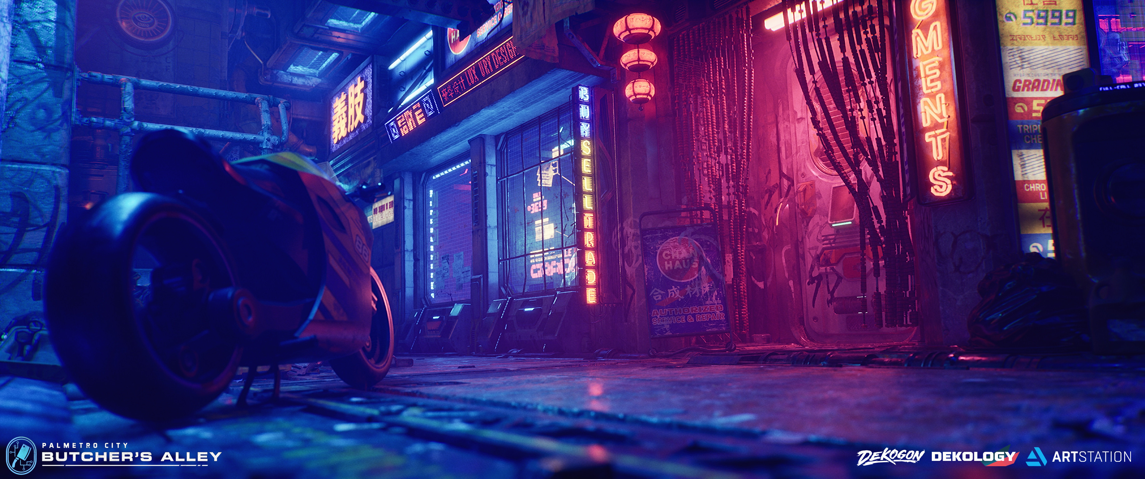 Geoffroy Calis - Butcher's Alley : Night / Lighting