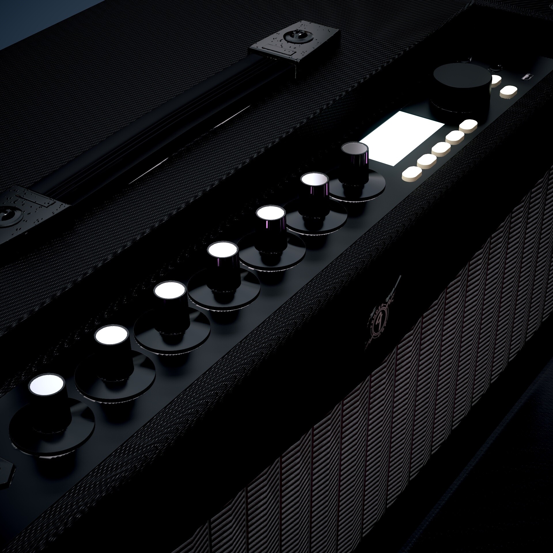 ArtStation - Fender Mustang Amplifier