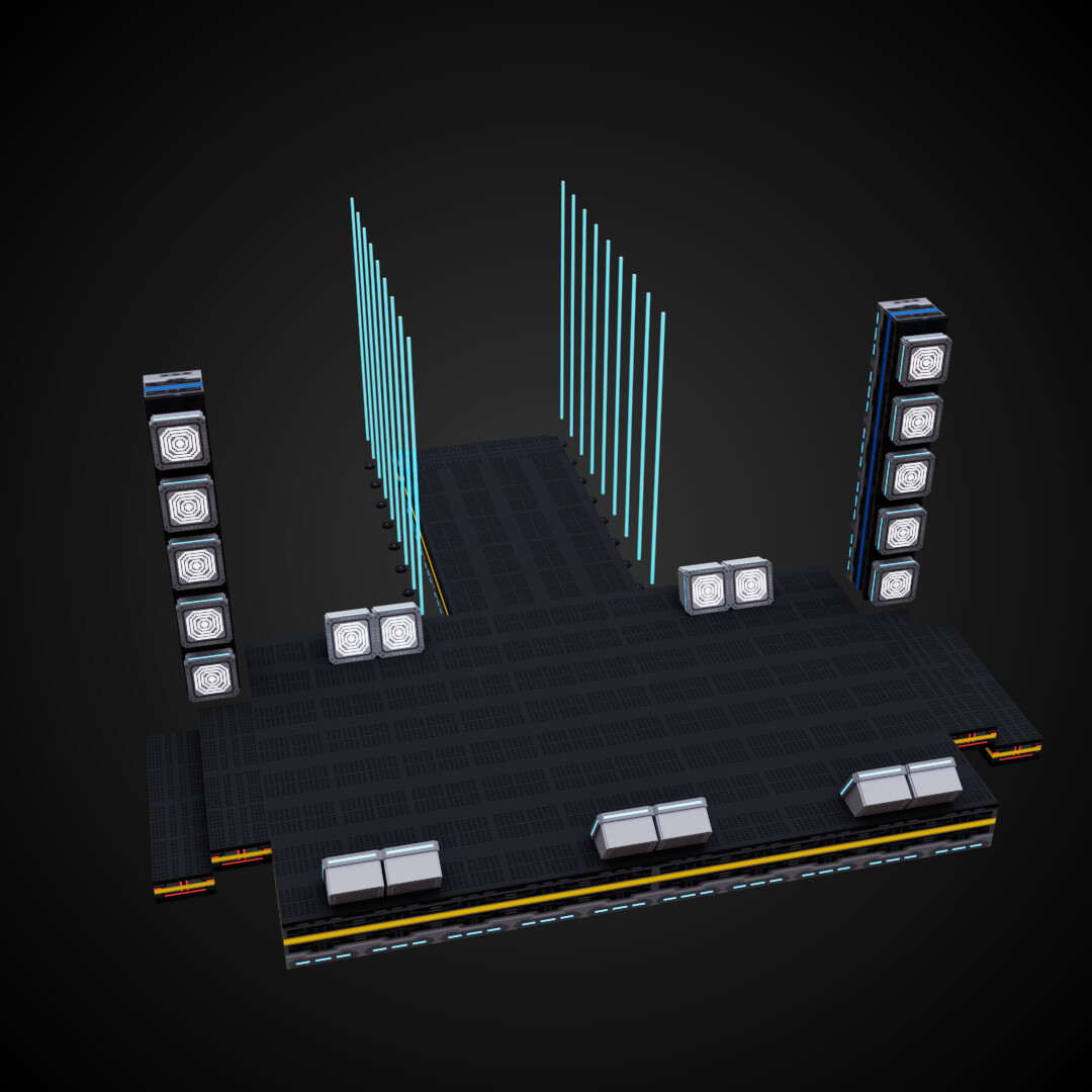 ArtStation - Concert Standing Platform