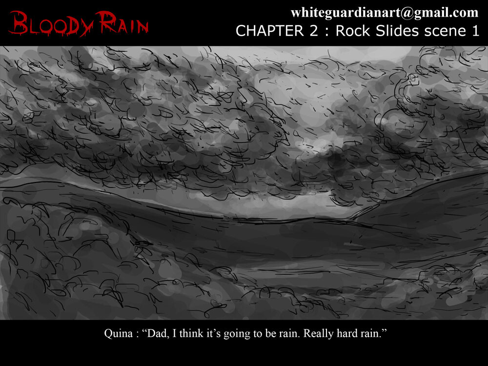 ArtStation - Bloody Rain Chapter 2 Rock Slides Scene 1 - 3