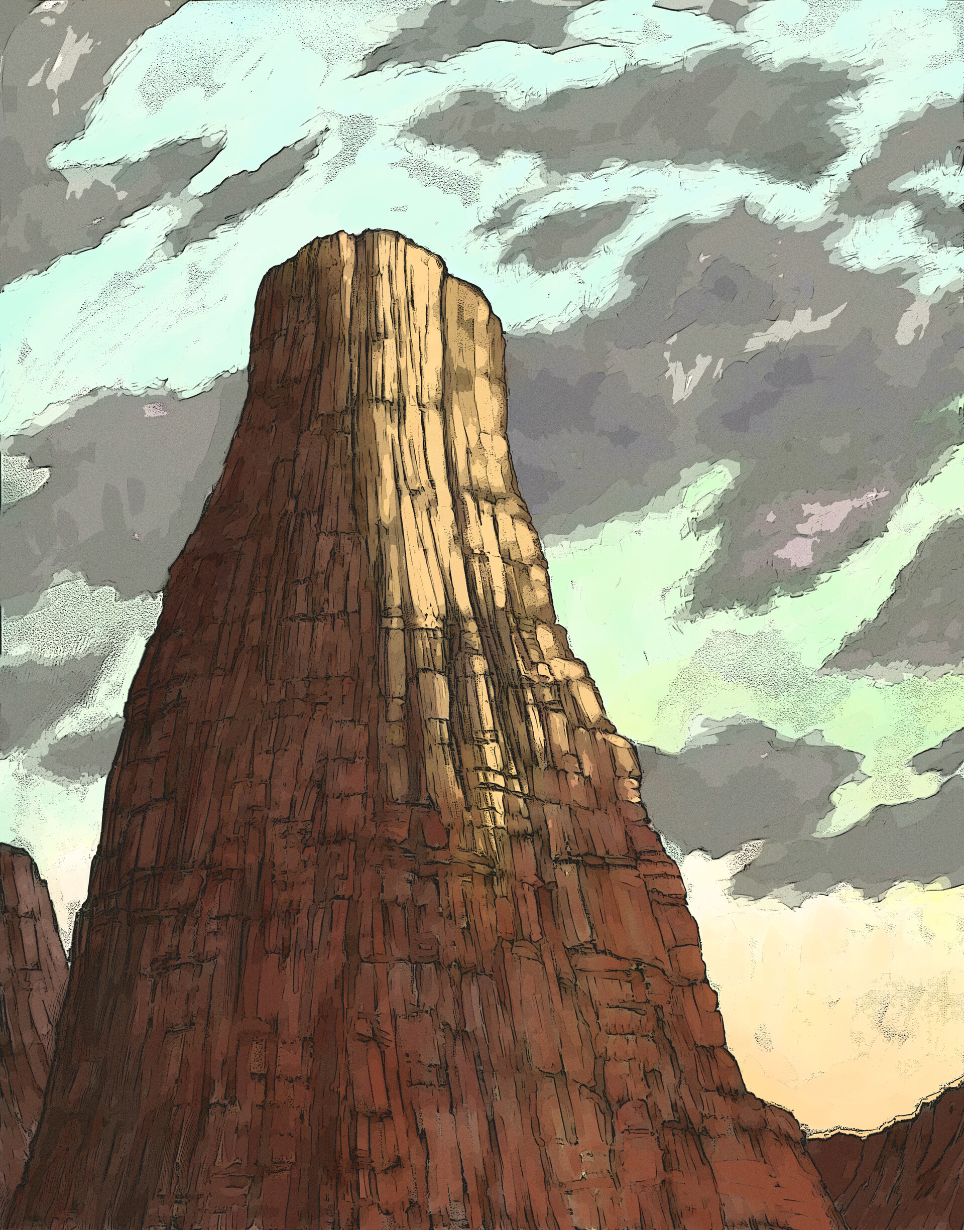 ArtStation - Devil's Tower