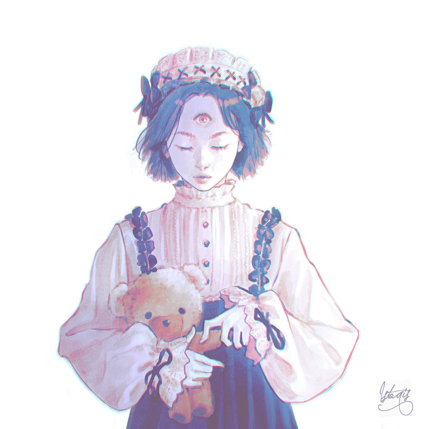 ArtStation - Not a maid | OC