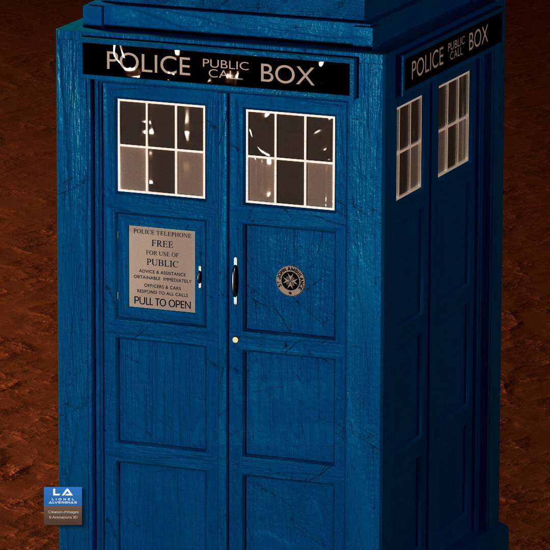 Lionel Alvergnas portfolio - TARDIS landing SFX with Houdini and DaVinci