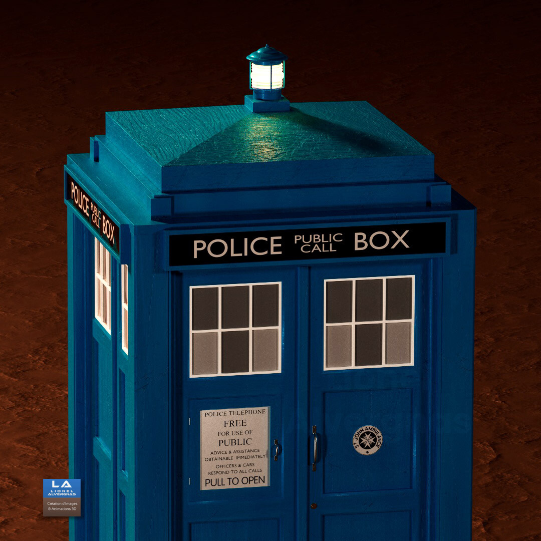 Lionel Alvergnas portfolio - TARDIS landing SFX with Houdini and DaVinci