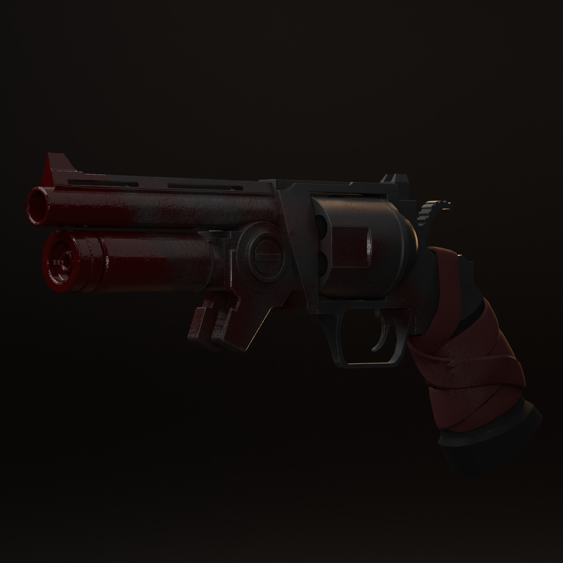 ArtStation - Bloody Revolver